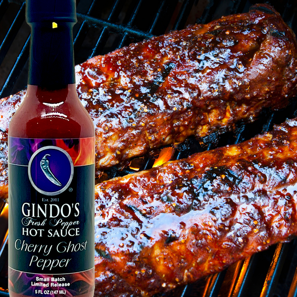 Cherry Ghost Pepper Sauce | Gindo's Limited Release Hot Sauce - Gindos
