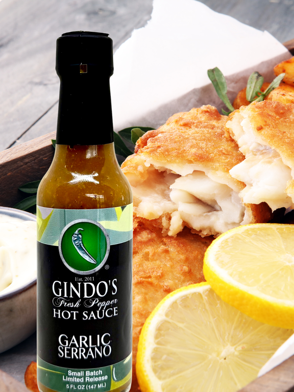 Best Garlic Serrano Hot Sauce | Gindo’s Spice of Life - Gindos