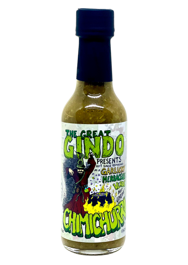 The GREAT GINDO | Chimichurri Hot Sauce | Gindo's Spice of Life - Gindos