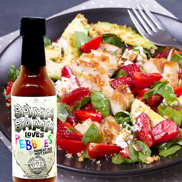 Bamm Bamm Loves Pebbles Fruity Pebbles Beer Collaboration Hot Sauce ...