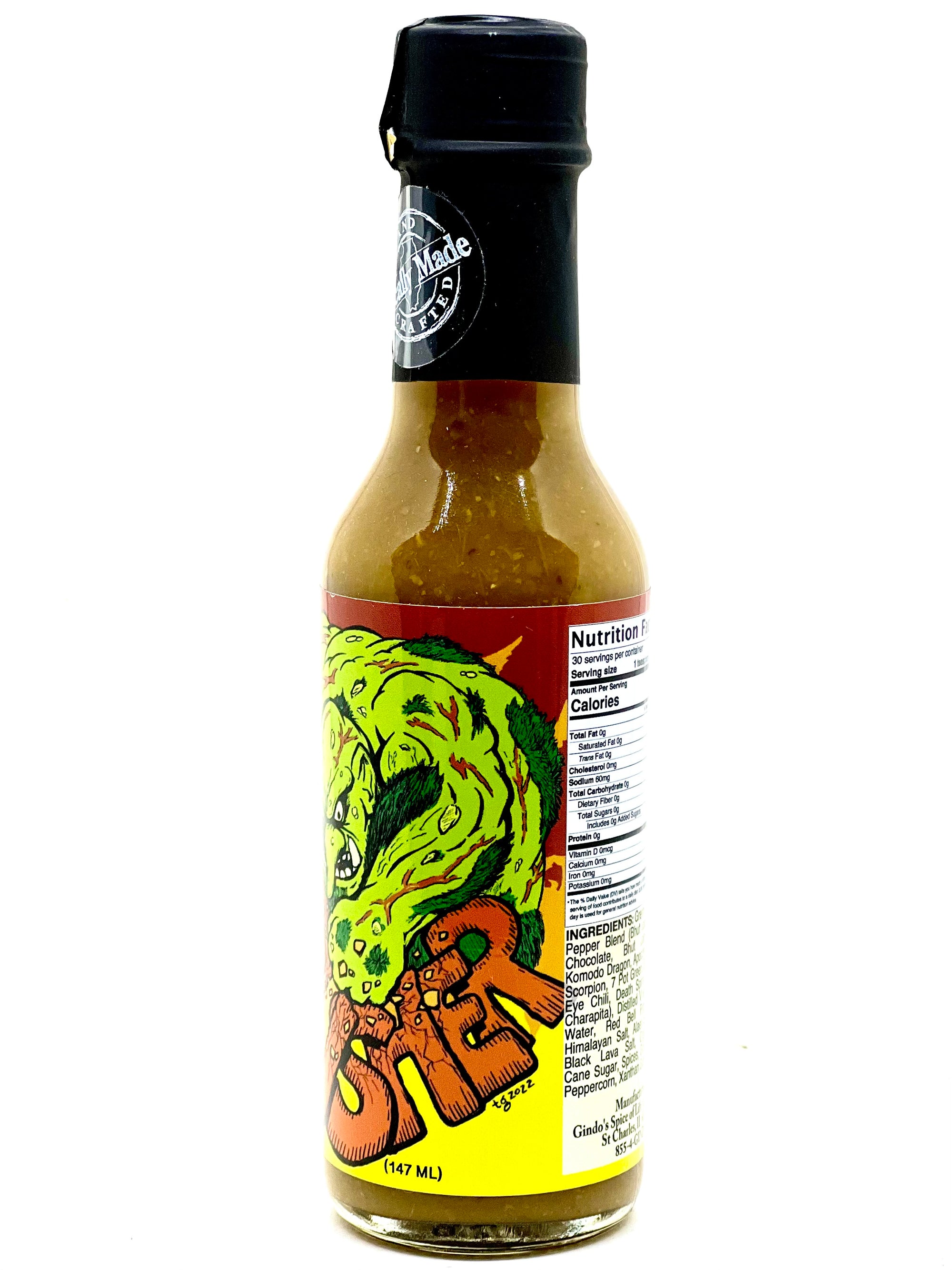 Extra Spicy Hot Sauces - Gindos