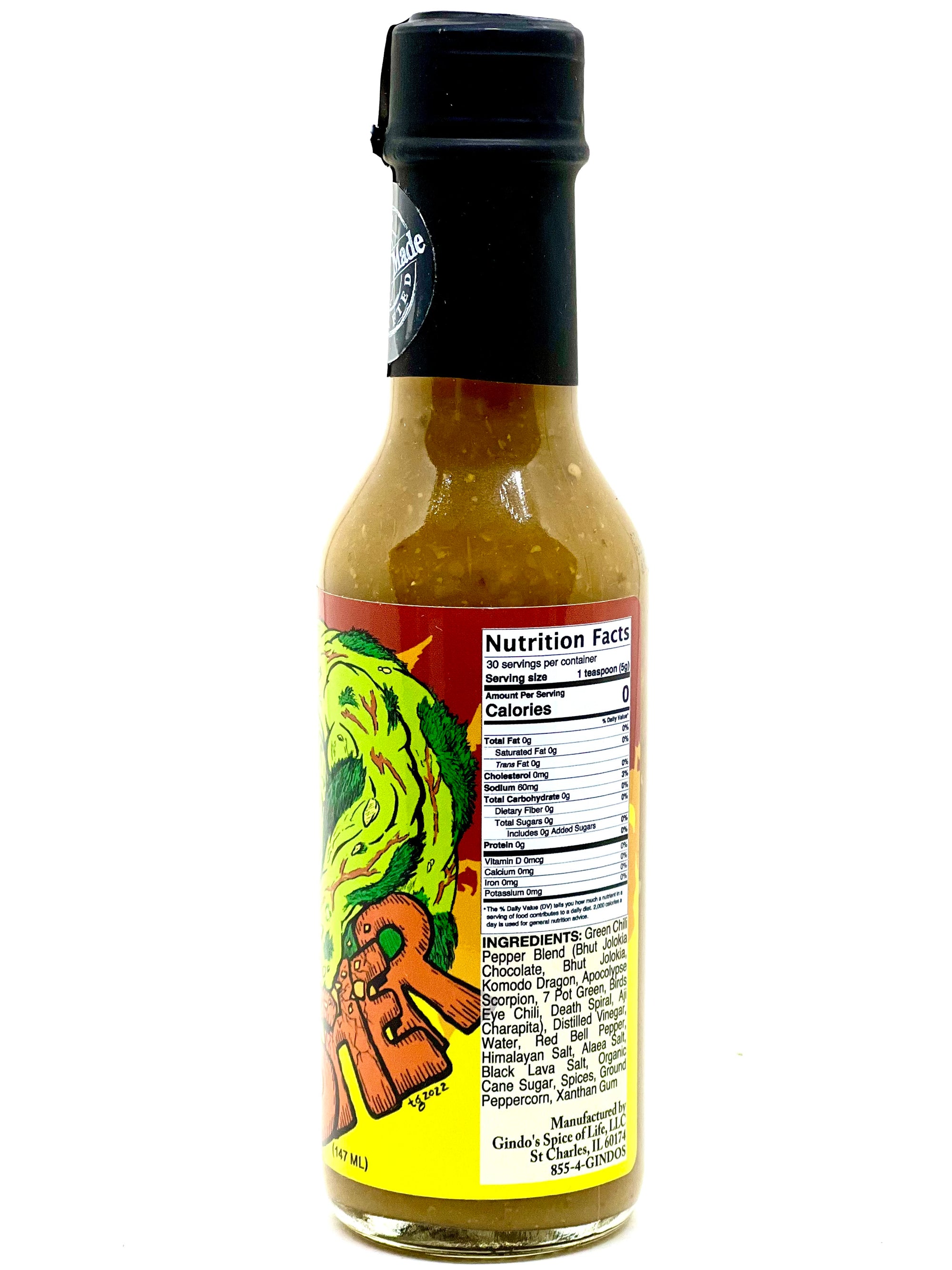 Extra Spicy Hot Sauces - Gindos