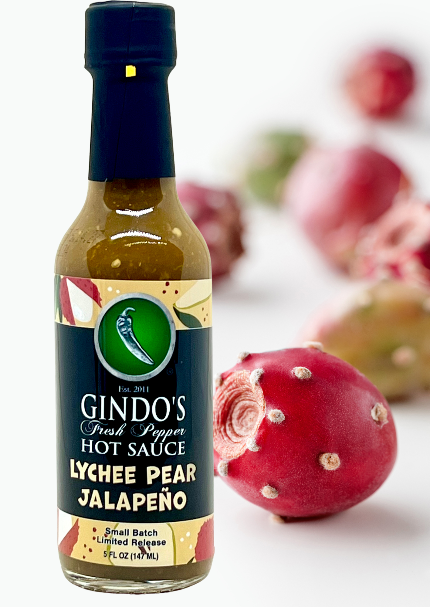 Lychee Pear Jalapeno Hot Sauce - Gindos