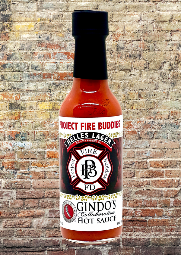 Project Fire Buddies Nik & Ivy Helles Lager Collaboration Hot Sauce ...